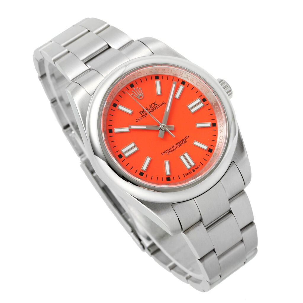 Replica Rolex Oyster Perpetual 41mm rot Replica Uhr bei uns im Shop.