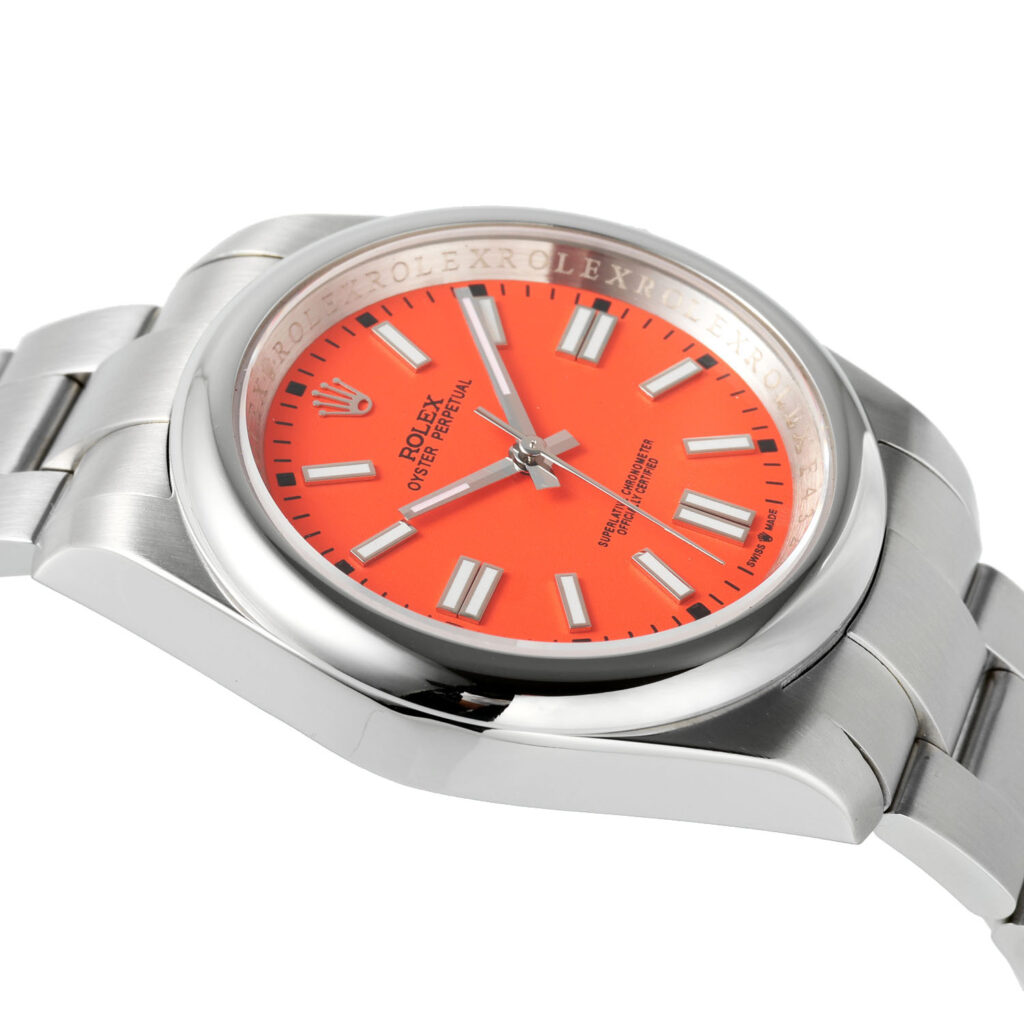 Replica Rolex Oyster Perpetual 41mm rot Replica Uhr bei uns im Shop.