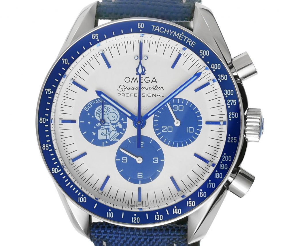 Replica Omega Speedmaster Silver Snoopy Award im Shop